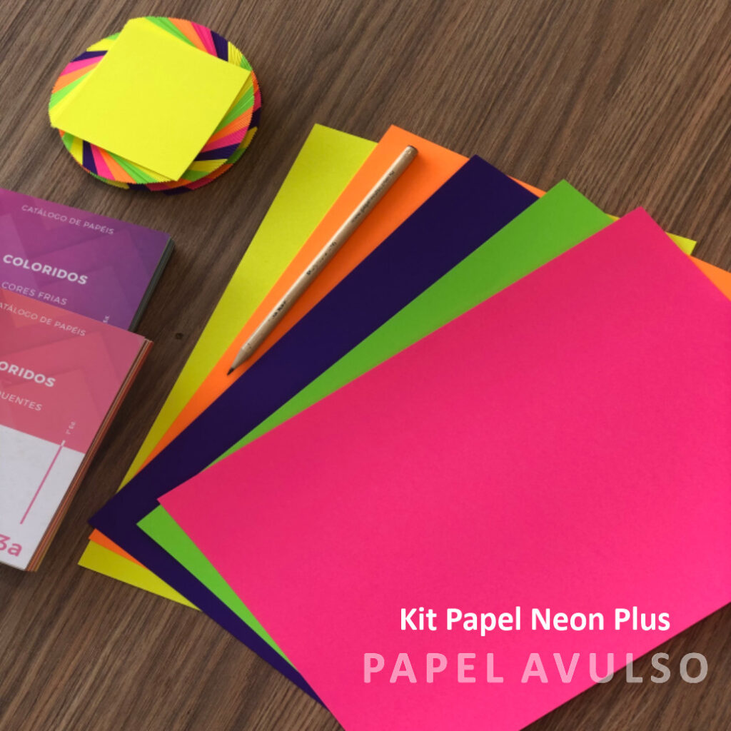 Papel Neon Plus - Papel Avulso - Loja